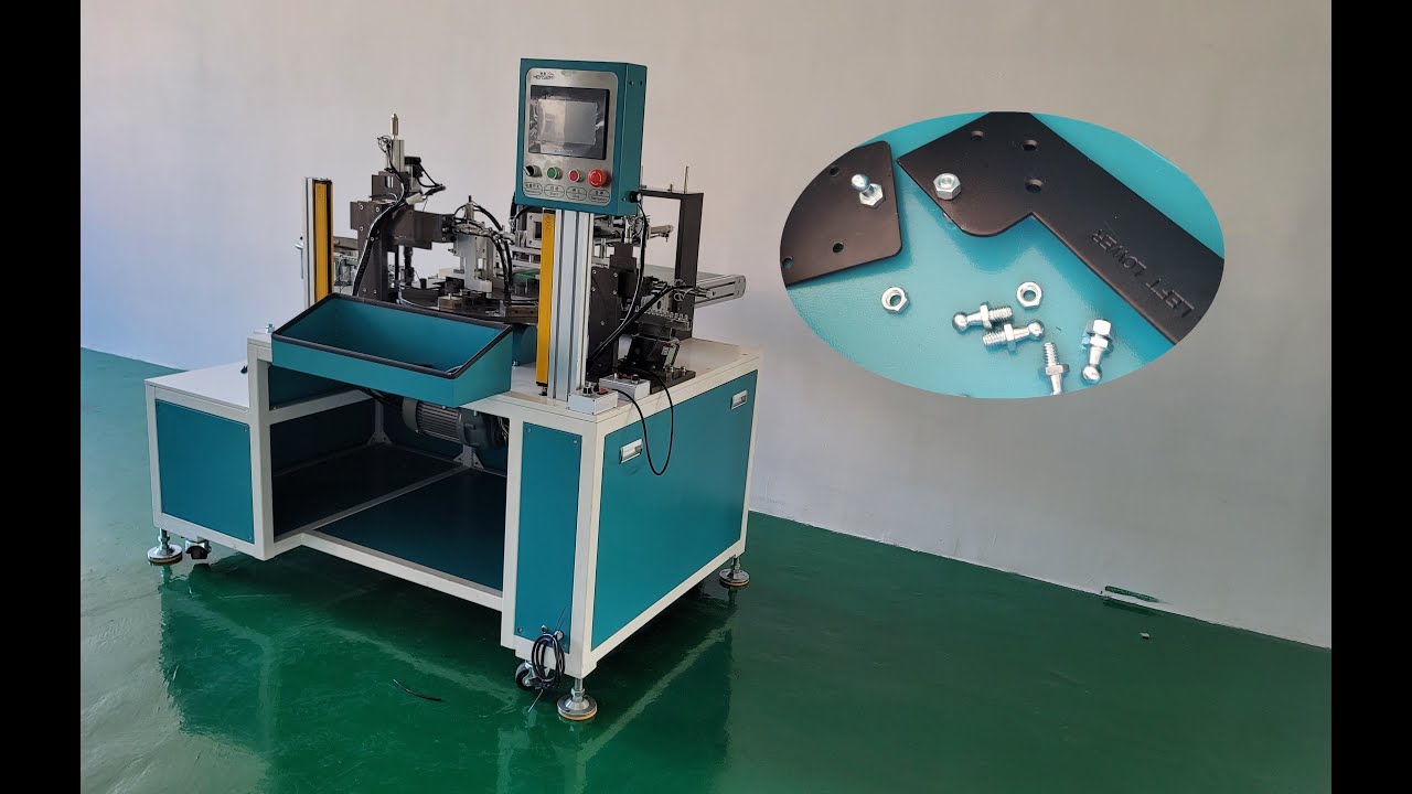 Automatic nut assembly machine, screw and nut assembly machine, ball ...