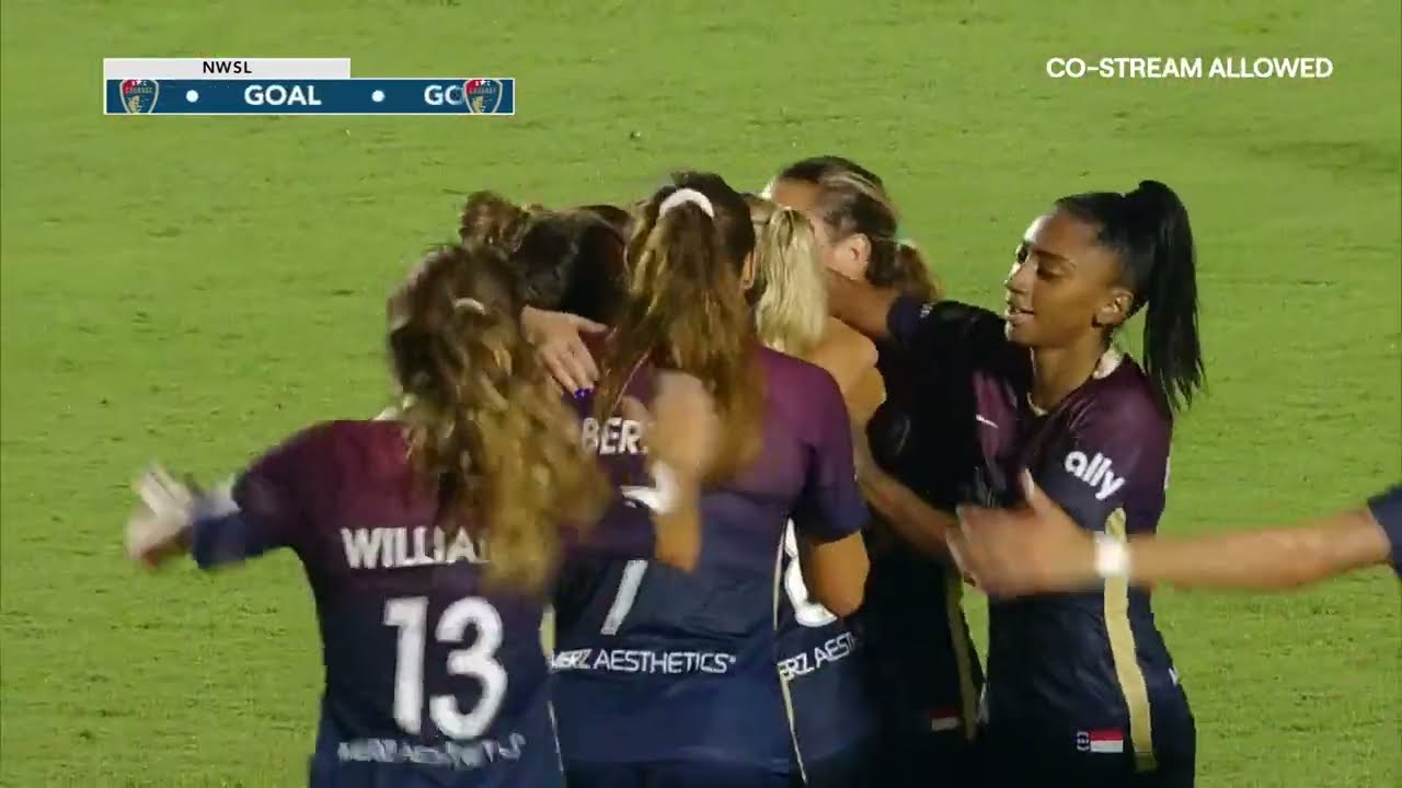 Rylee Baisden Goal: NC Courage vs. Chicago Red Stars | August 20th ...