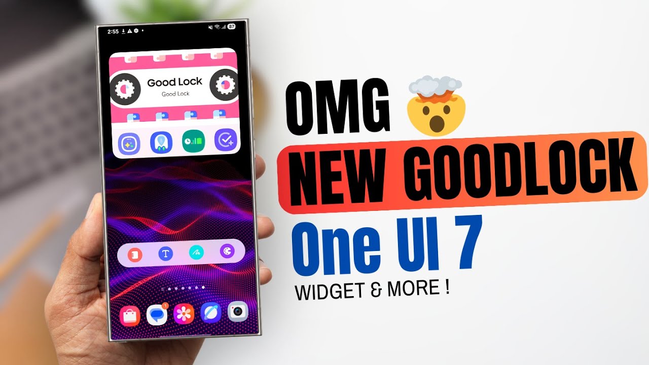 OMG! Good Lock for One UI 7.0 is HERE! You WON'T believe this - YouTube