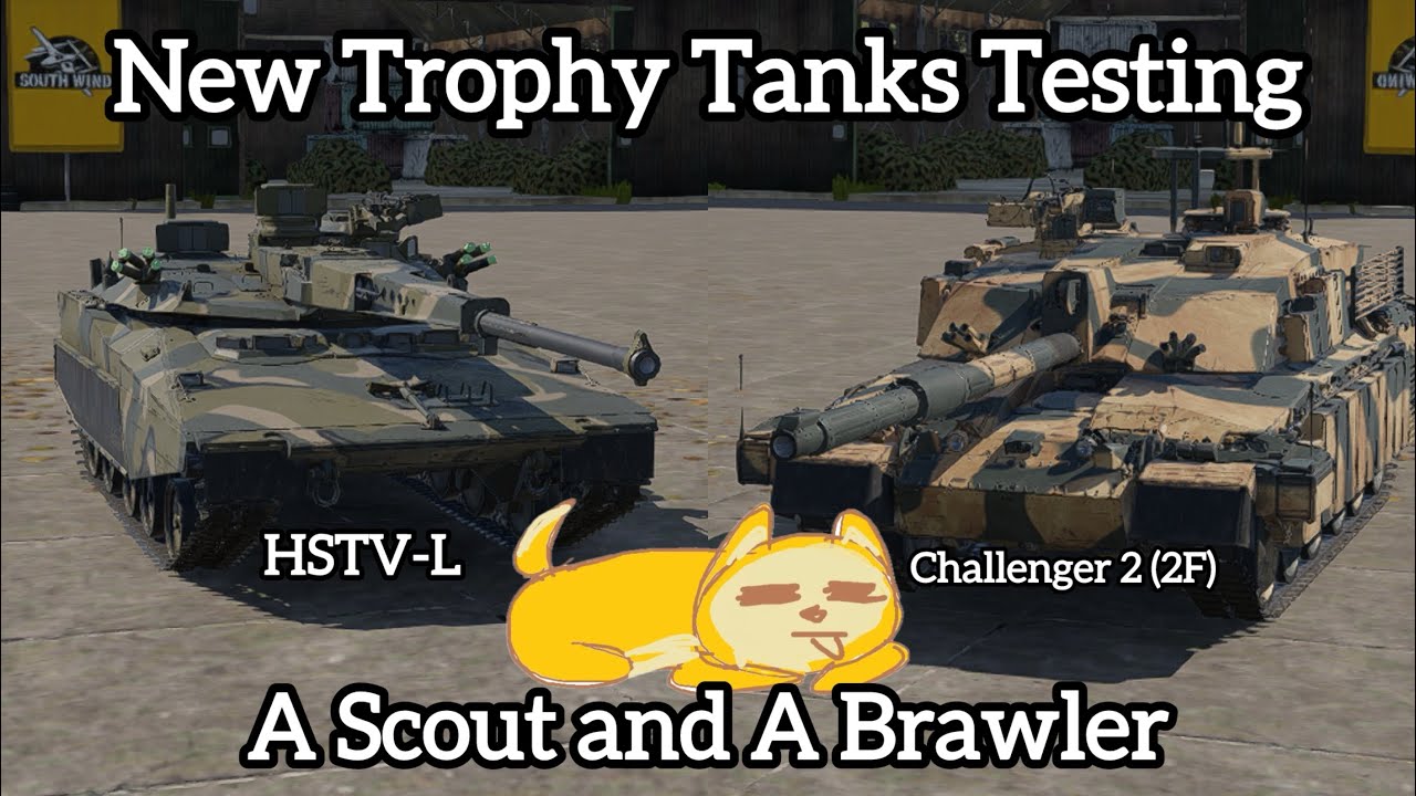 Challenger 2 (2F) and HSTV-L with Kaziest | War Thunder Mobile - YouTube