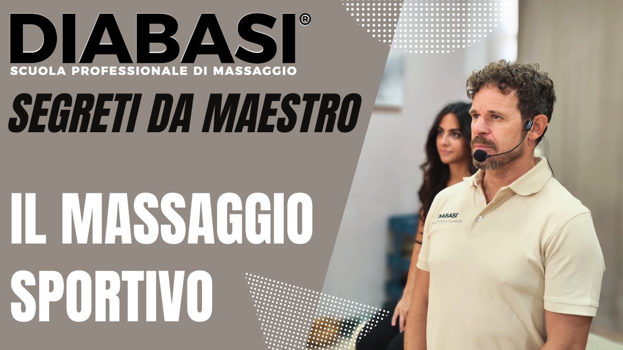 Segreti Da Maestro Corso Di Massaggio Sportivo Diabasi® Scuola 3728
