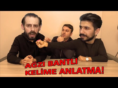 AĞZI BANTLI KELİME ANLATMA CHALLENGE - WHAT DİD YOU SAY?? - Nabıyonuz Ya?