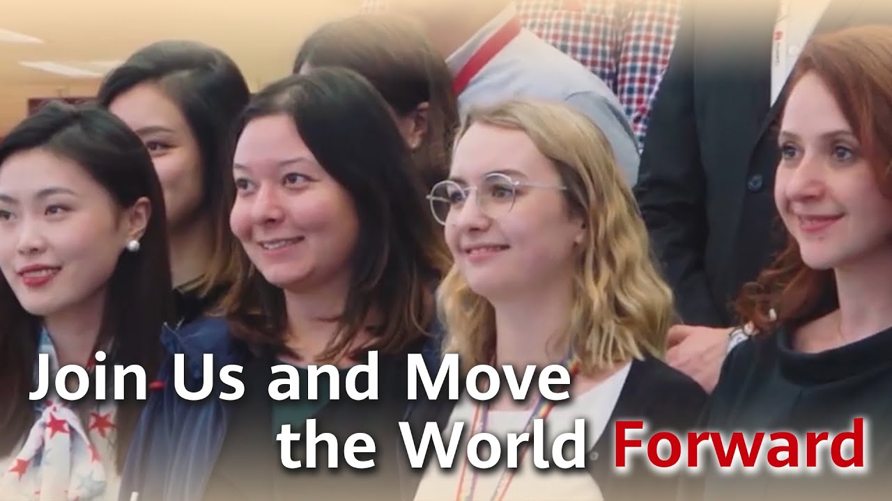 Join Us and Move the World Forward - YouTube