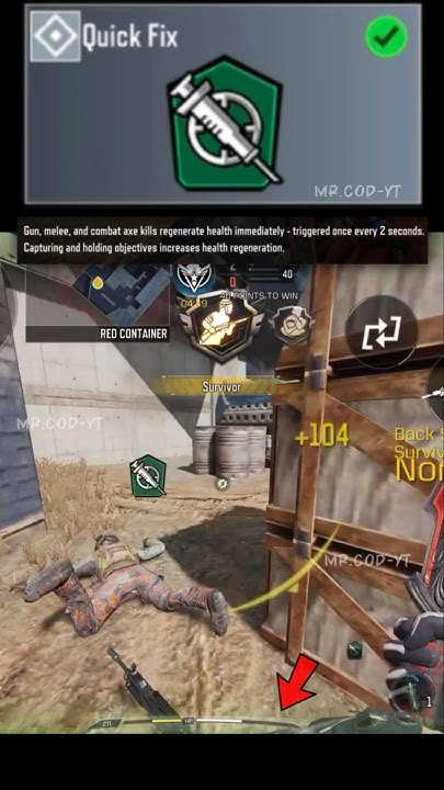 Quick Fix Perk Tutorial Settings in CODM BR💯🔥Codmobile🤕CODM Pro Setting #shorts #codmbr #codm # ...