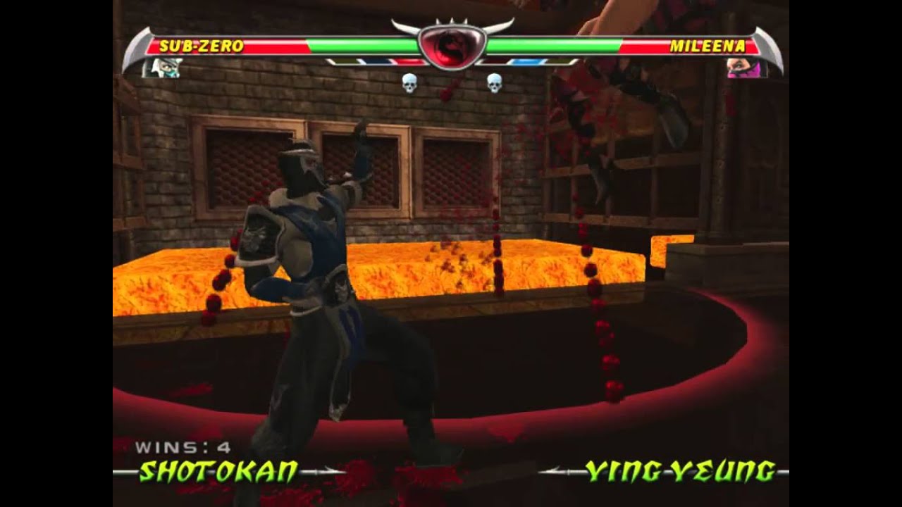 Mortal Kombat Deception Sub Zero Gameplay - YouTube