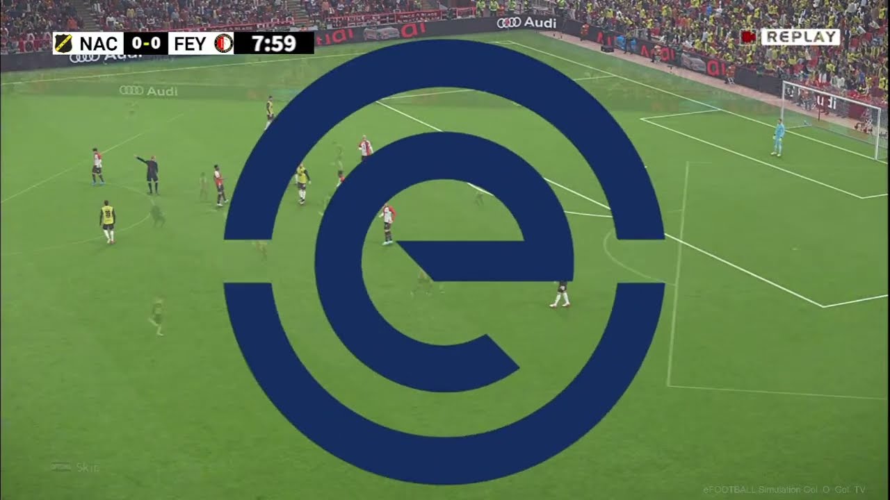 🔴Nac Breda vs Feyenoord l Eredivisie 2026 l eFootball Pes 21 Game Video ...