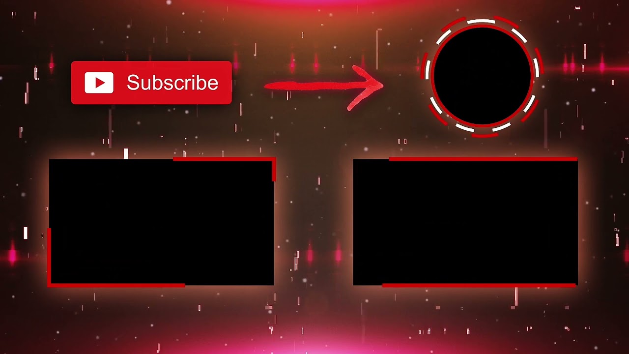 Free Gaming Outro Template NO COPYRIGHT (End Screen) #15 - YouTube