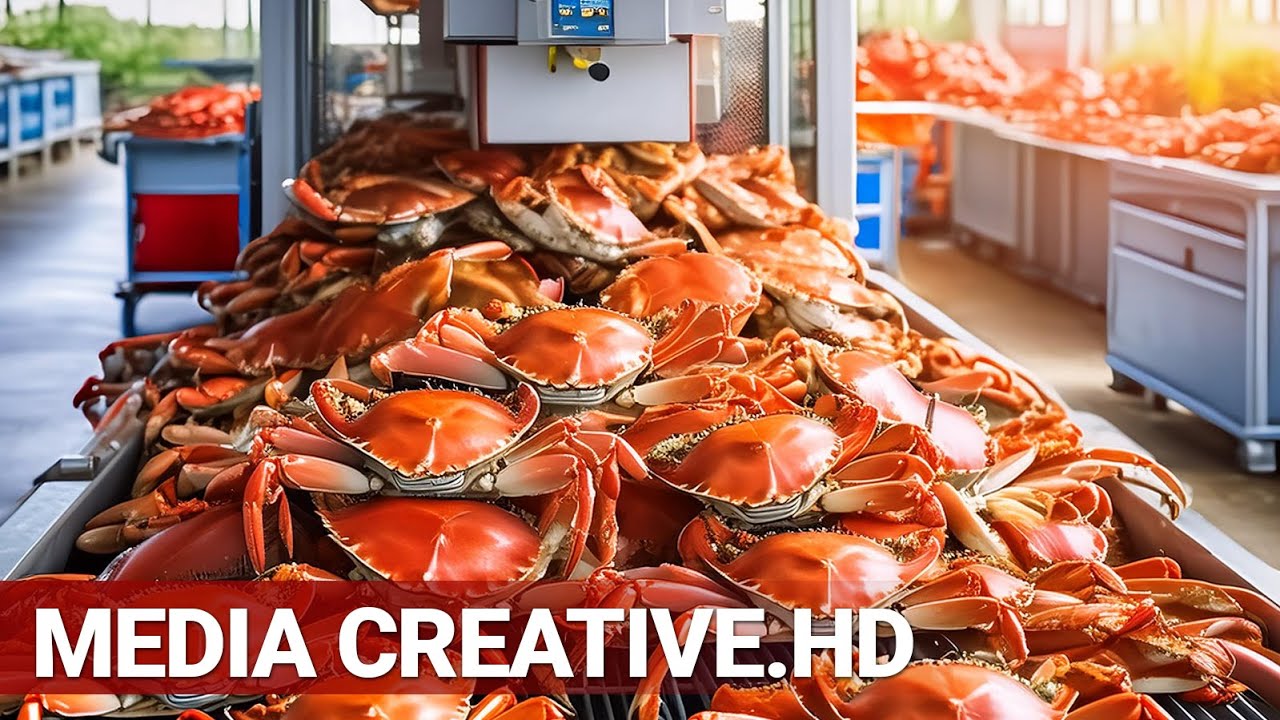 Inside Korea's Leading Crab Processing Factory - The Latest Technology ...