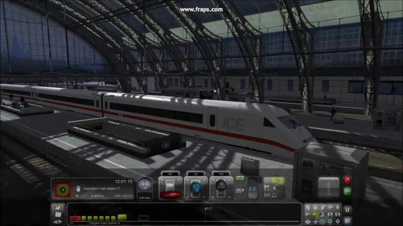 ICE 518 Köln Hbf - Düsseldorf Hbf - YouTube