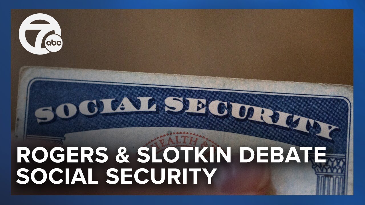 Michigan U.S. Senate Debate: Rogers, Slotkin on social security - YouTube
