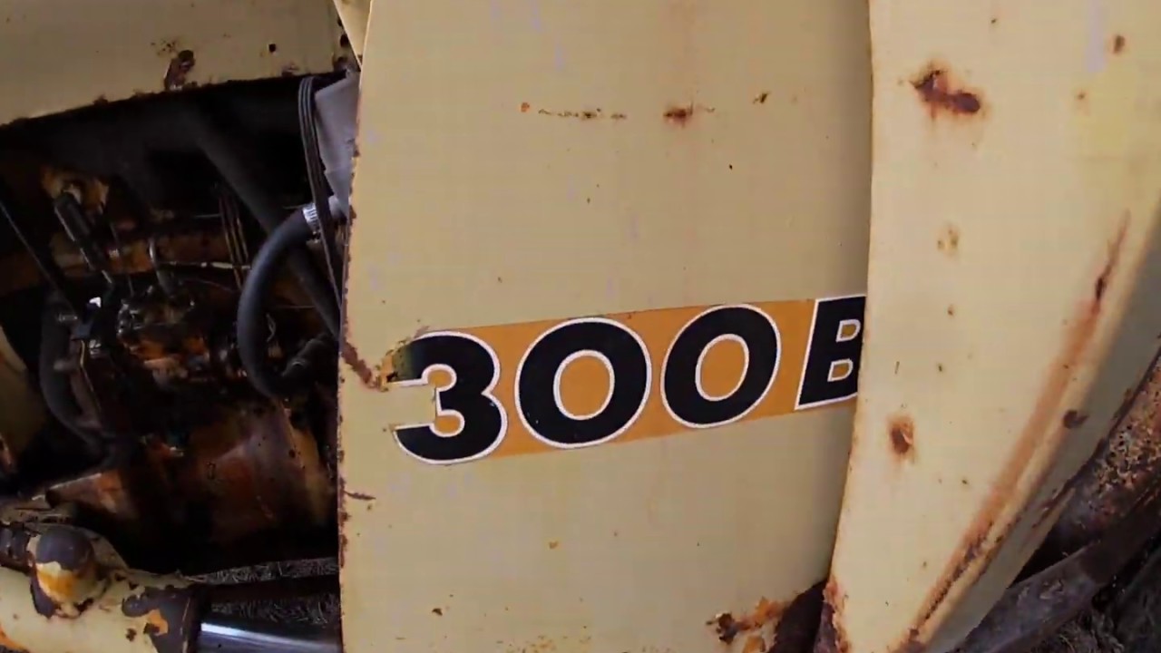 John Deere 300b Industrial Loader Tractor - YouTube