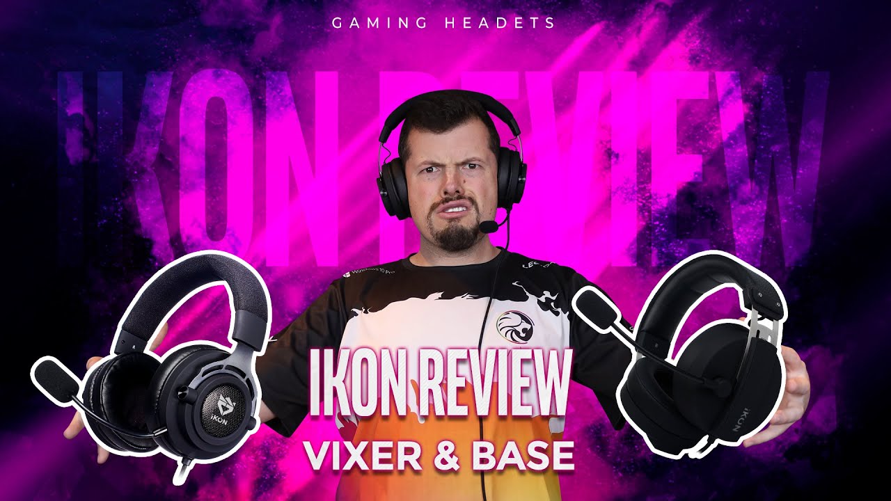 iKon Vixer & Base Headset Review - More Bang for your buck? - YouTube