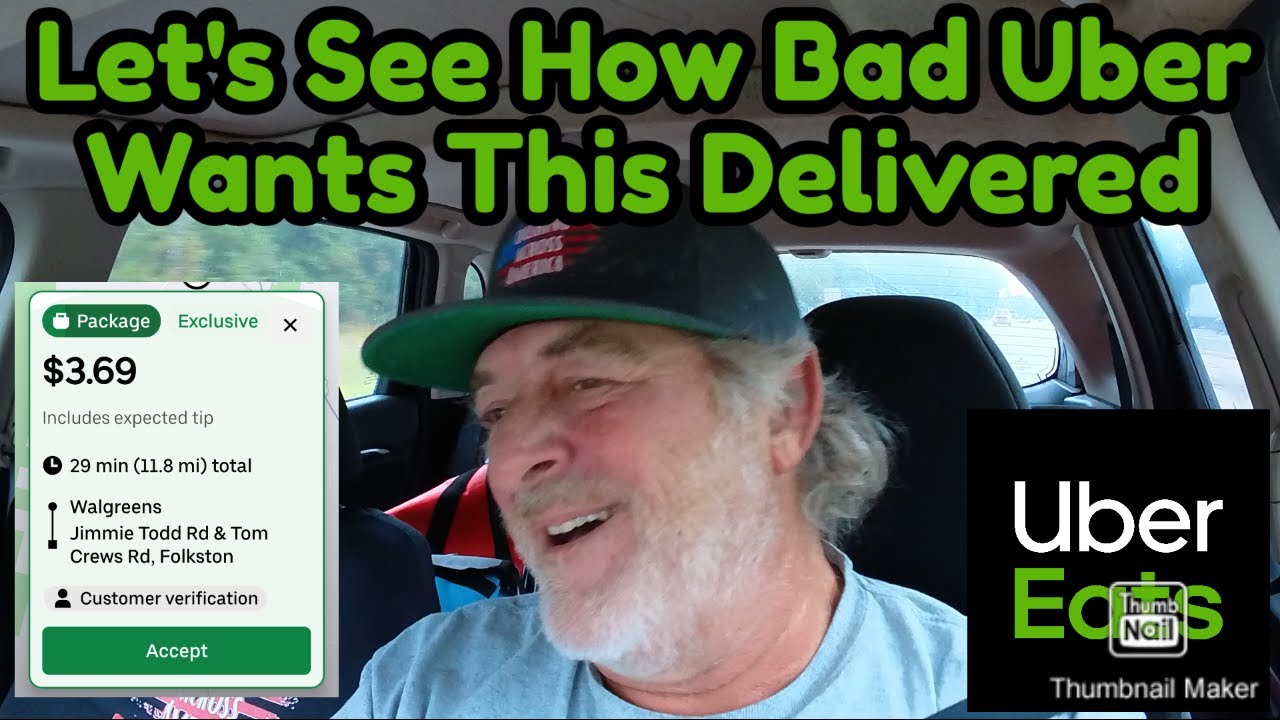 Let's See How Bad Uber Wants This Delivered - YouTube