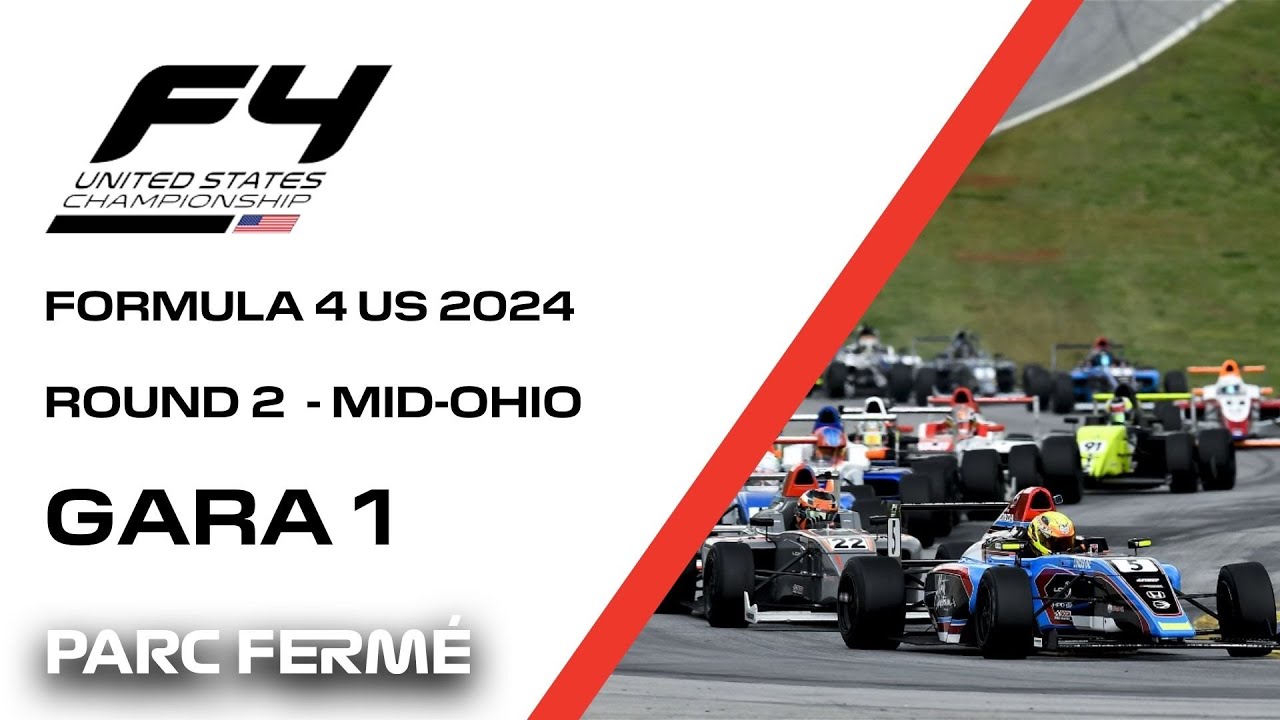 Formula 4 US 2024 | Round 2: Mid-Ohio - Gara 1 - YouTube