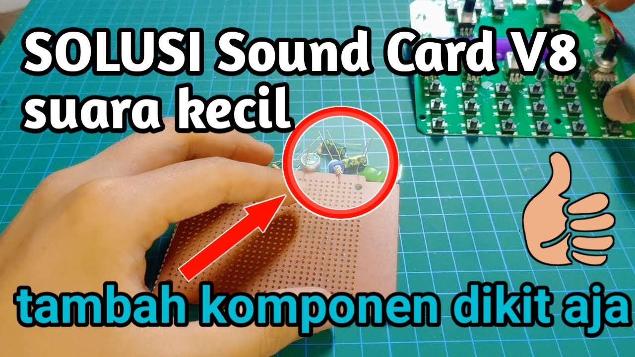 Cara Membuat Preamp Mic Condenser Untuk Sound Card V8 Yang Suaranya ...