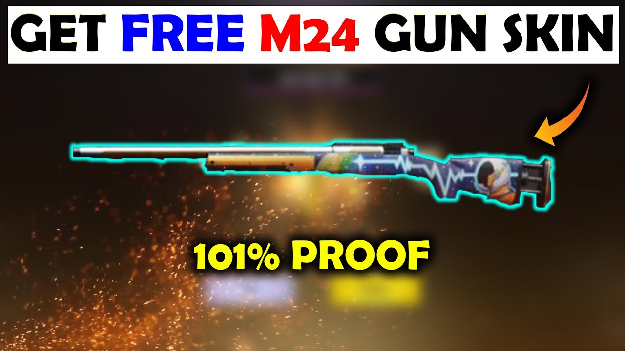 HOW TO GET M24 GUN SKIN IN PUBG MOBILE|EASIEST WAYT TO GET M24 GUN SKIN ...