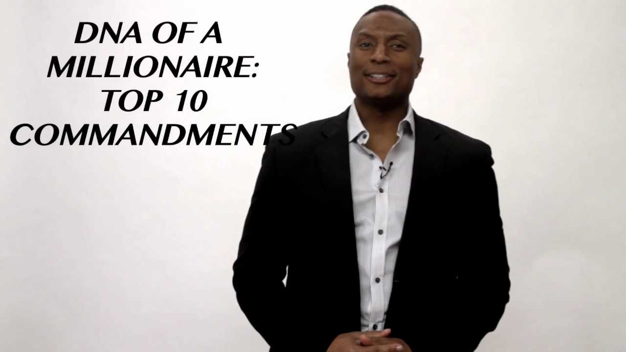 Brian Nugent DNA of a Millionaire Top 10 Commandments for Life Lessons ...
