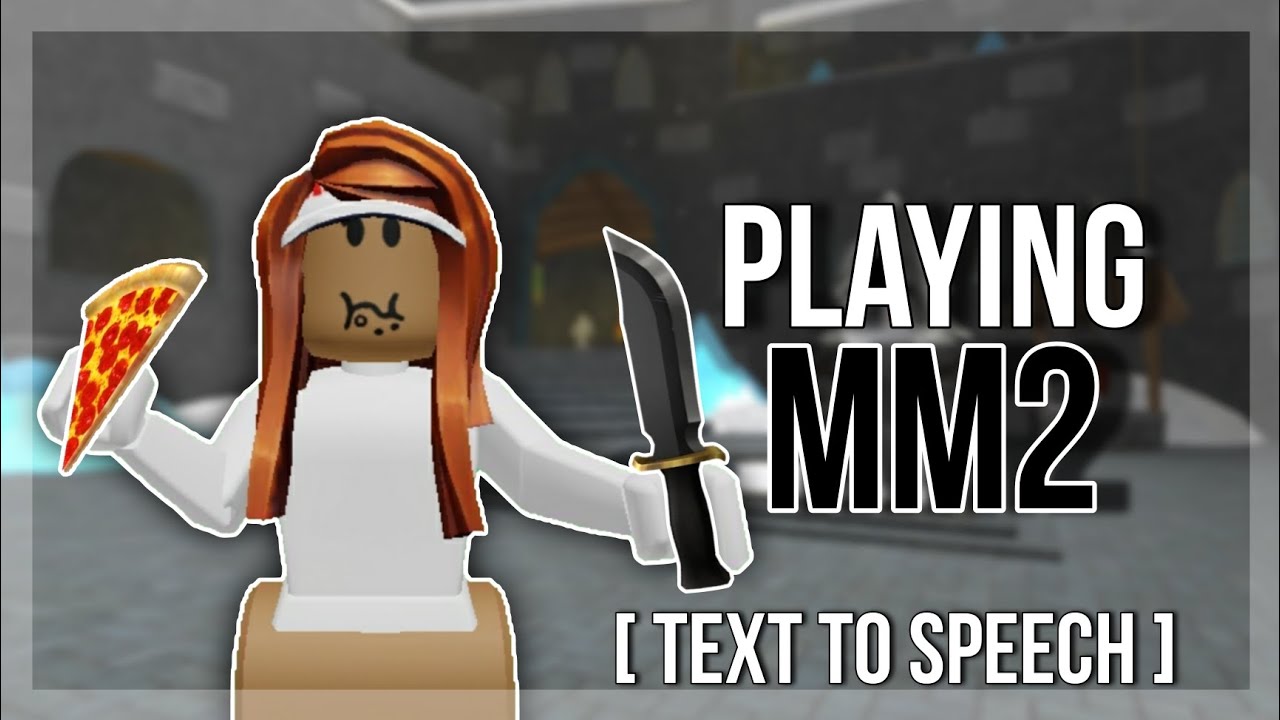 Playing MM2 [Text To Speech] - YouTube