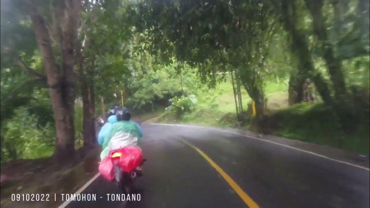 SUASANA JALAN DARI TOMOHON KE TONDANO - YouTube