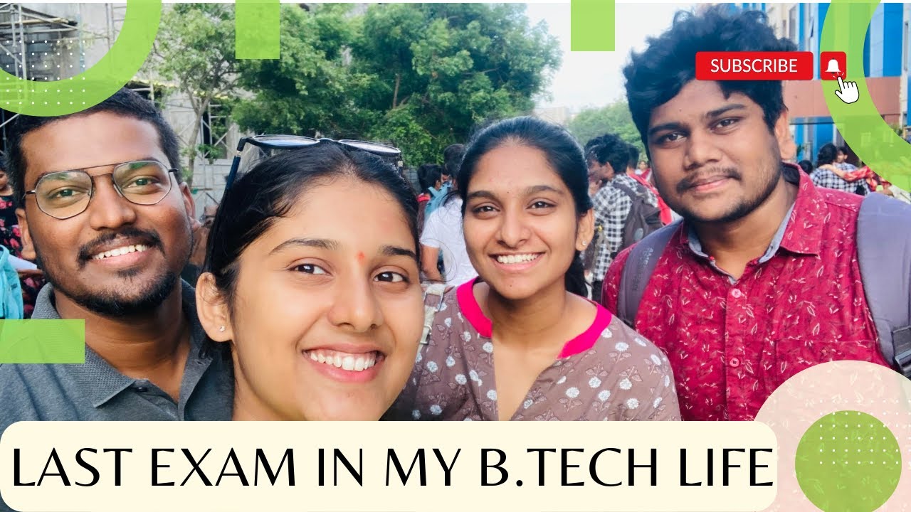 Last Exam of my B.Tech life / HITAM / Malla Reddy college / JNTUH Exams ...