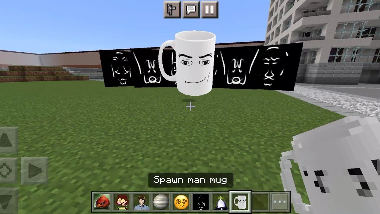 man mug Nextbot Added (Skittle's Nextbot) in Minecraft PE | # ...