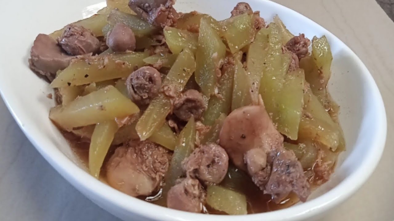 SAYOTE WITH LIVER CHICKEN | Try this menu. . . SAYOTE ginisa , taste ...