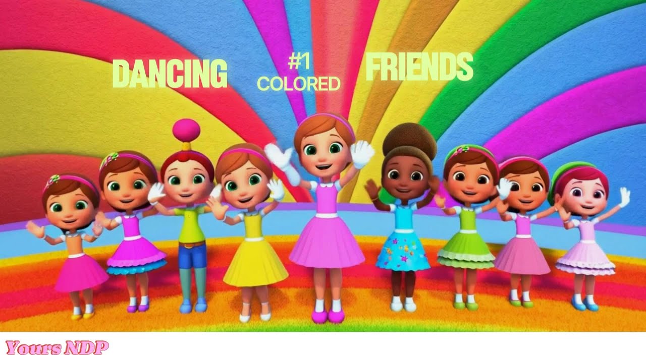 춤추는 색깔 친구들(dancing color friends song) - YouTube