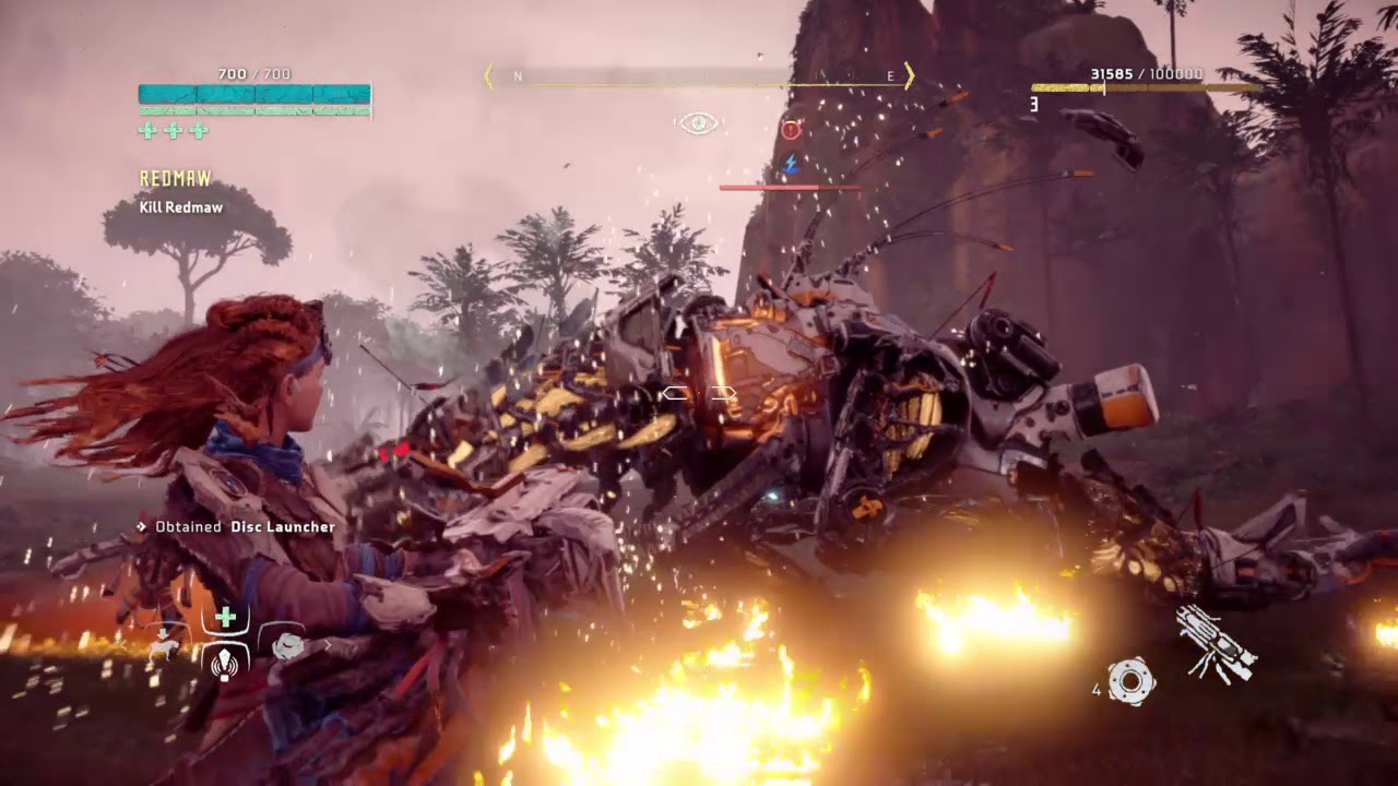 Horizon Zero Dawn Red Maw - YouTube