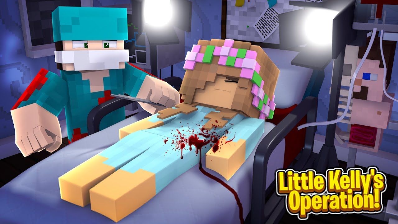 LITTLE KELLY HAS SURGERY! w/Little Carly (Minecraft Roleplay). - YouTube