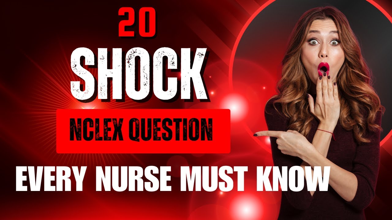 Hypovolemic Shock NCLEX Challenge: 20 Questions in 1 Hour! (Most Fail ...