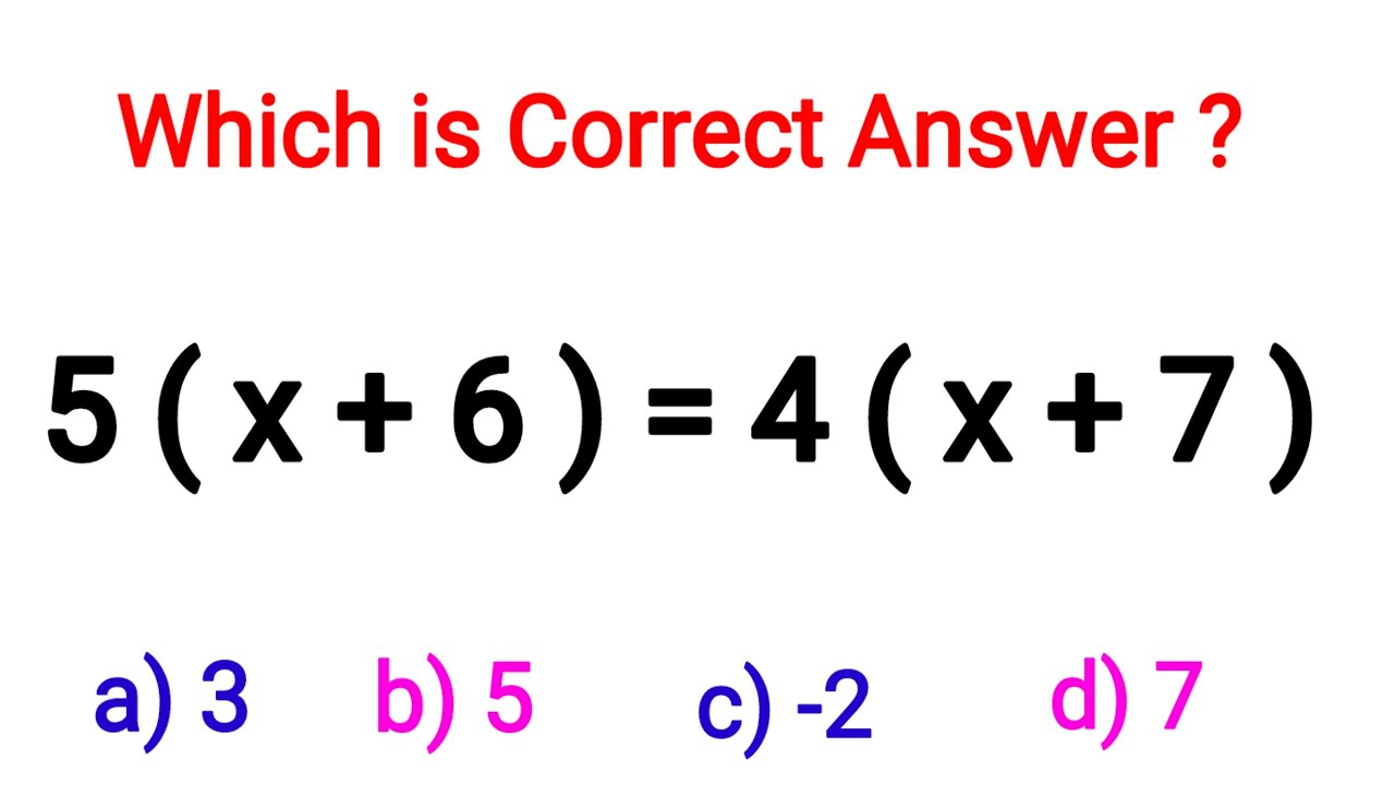 Interesting 🤔 Math Problem || Which is the Correct Answer of this ...