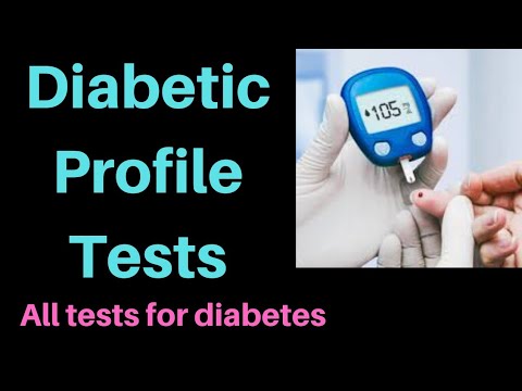 Diabetic Profile Tests | All Tests For Diabetes | Sugar Tests - YouTube