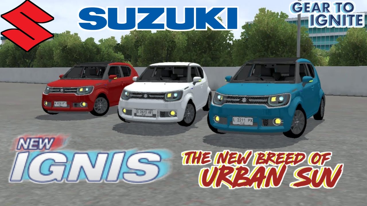 Mod Bussid Suzuki Ignis Hybrid 2019 - YouTube