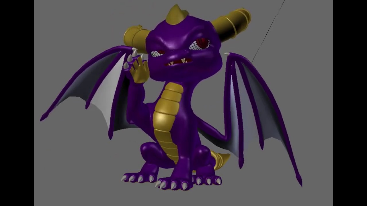 Spyro Practice Animation Test - YouTube