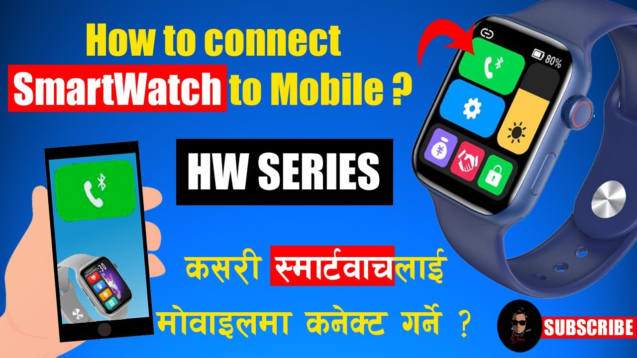 Connect your Smart Watch to Android Mobile - YouTube