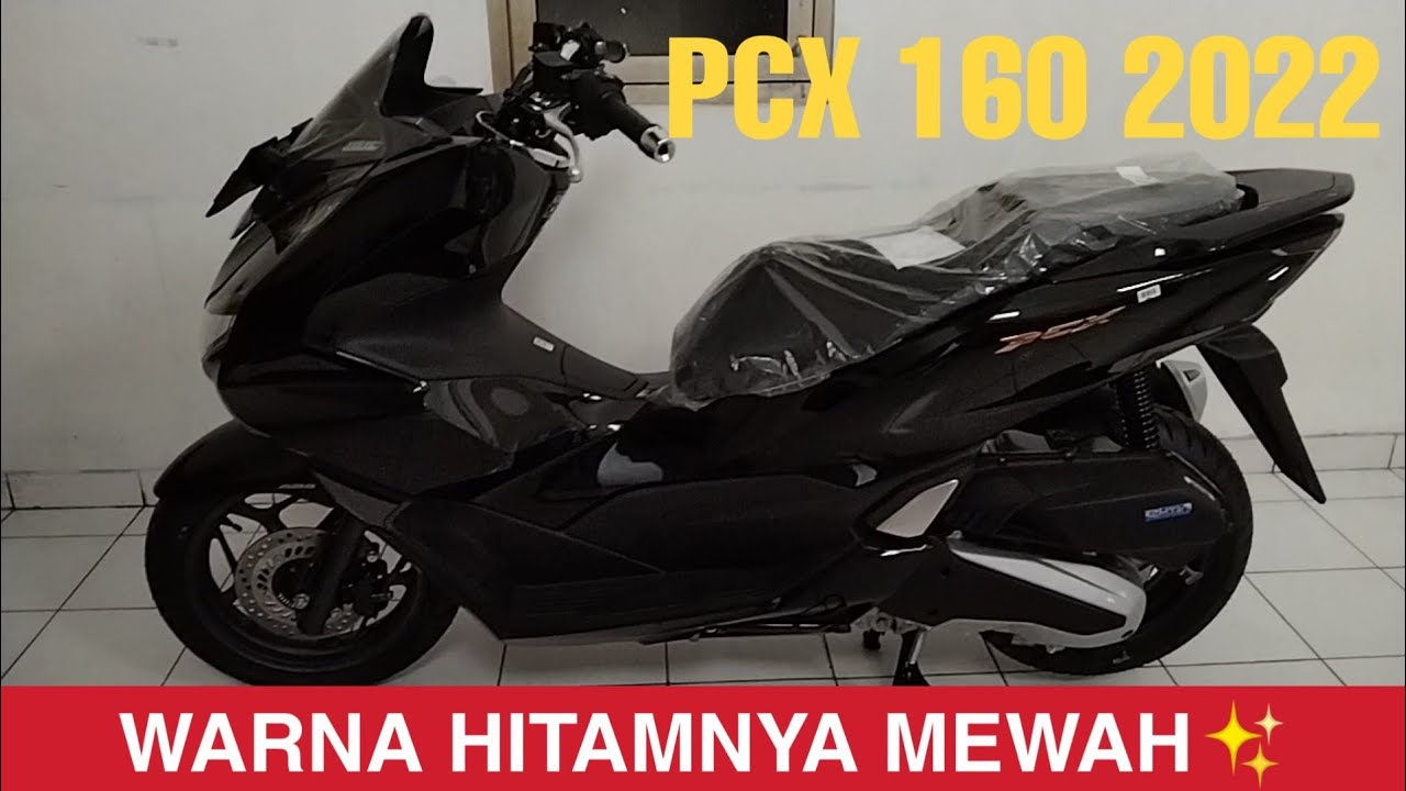 PCX 160 TERBARU 2022 TYPE ABS BLACK - YouTube