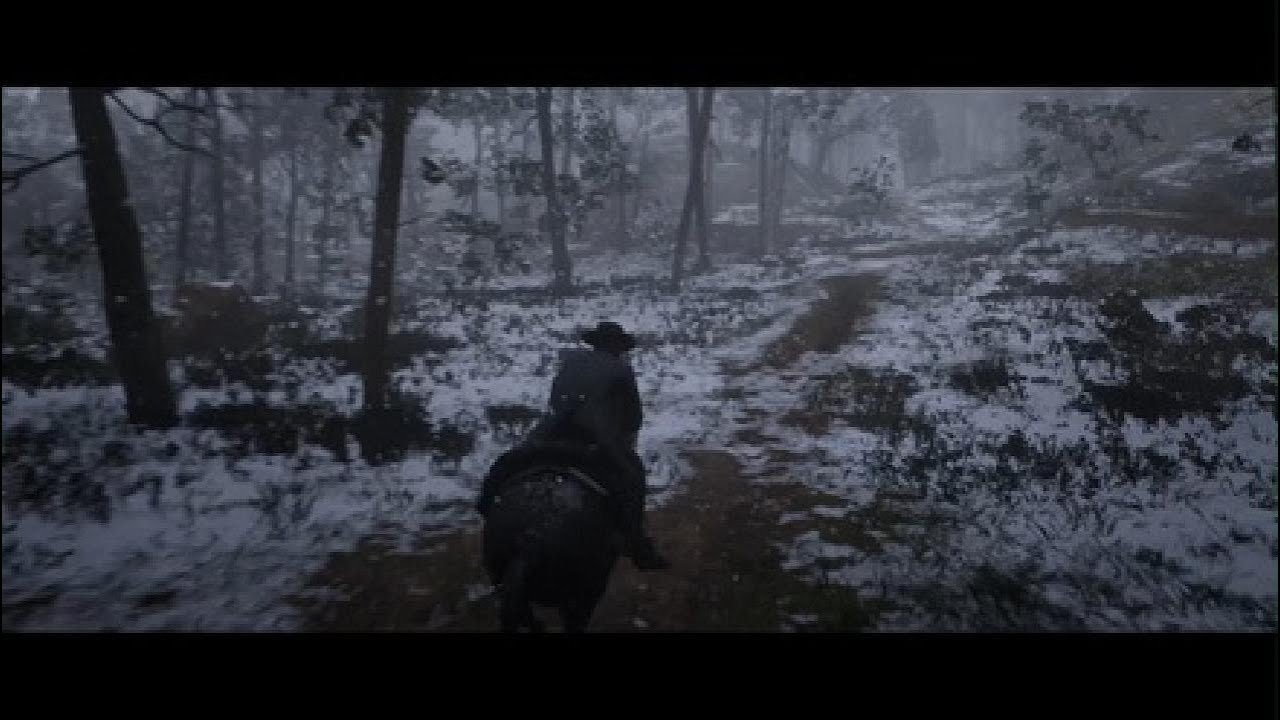 Red Dead Redemption 2 winter ride - YouTube