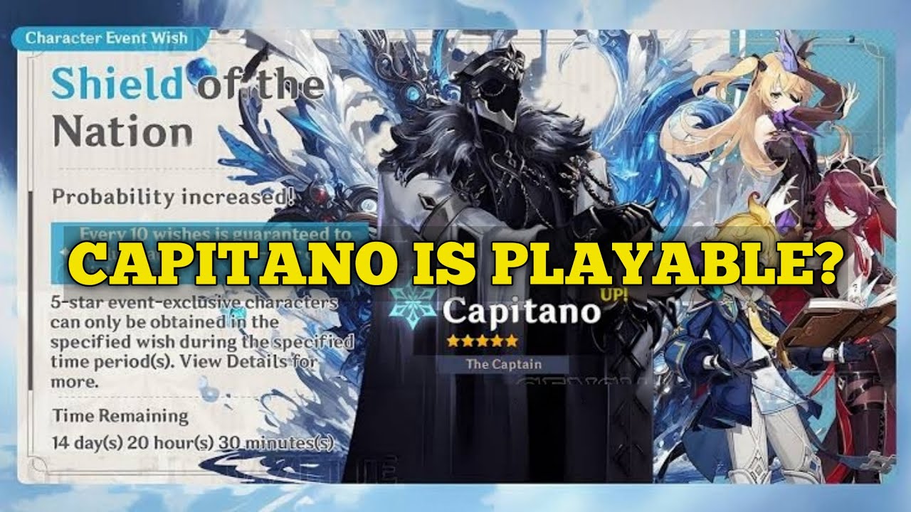 Is Capitano Playable in Genshin Impact 6.x? Latest Leaks & Theories ...