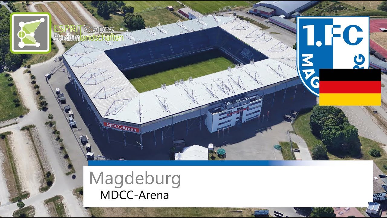 MDCC-Arena | 1. FC Magdeburg | Google Earth | 2015 - YouTube