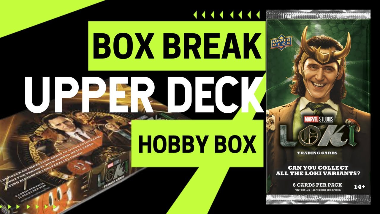 Box Break | UPPER DECK MARVEL STUDIOS LOKI SEASON 1 HOBBY BOX (15 packs ...