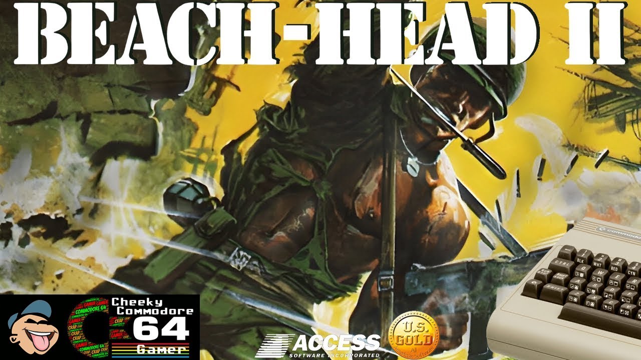 BEACH HEAD II: THE DICTATOR STRIKES BACK | Commodore 64 (1985) - YouTube