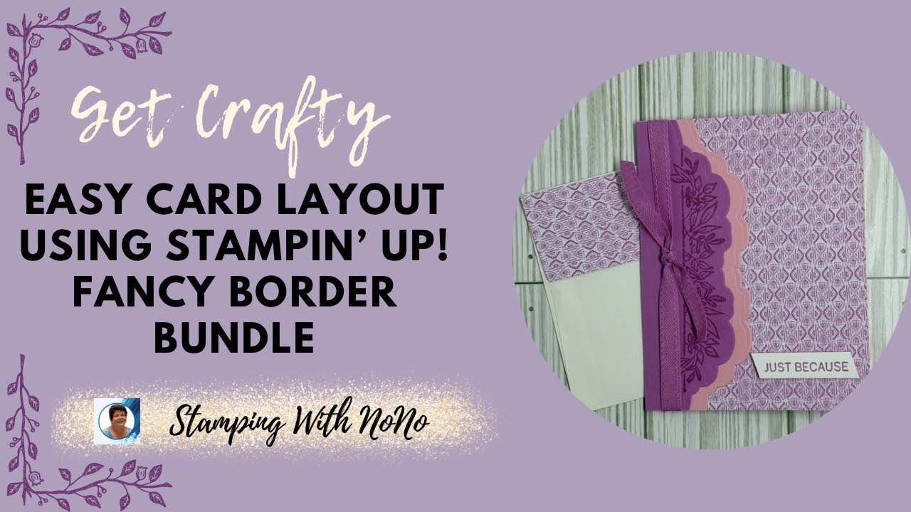 Celebrate with Stampin' Up! Fancy Borders! Free Kit With Order - YouTube