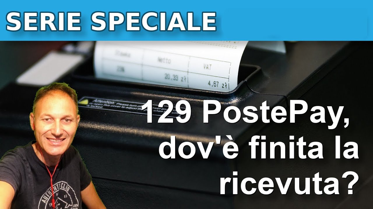 129 Pagamento bollettino con PostePay, dove trovo la ricevuta ...
