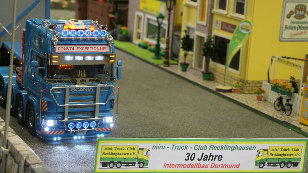 RC SCALE TRUCKS - Intermodellbau Dortmund - YouTube
