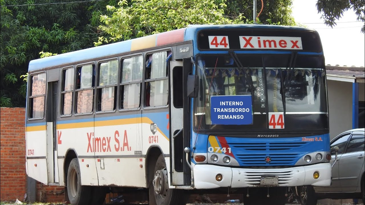 Línea 44 Ximex - Itinerario Transbordo Remanso - YouTube