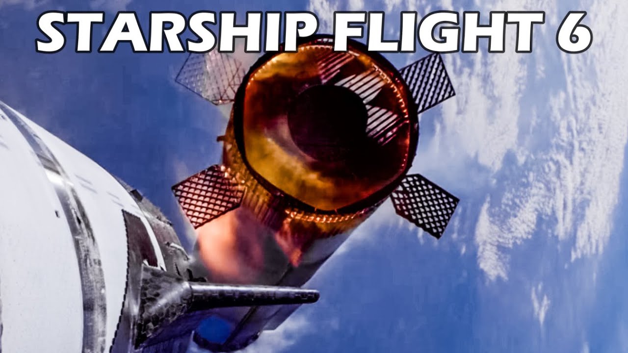 Amazing Views from Starship after launch from Starbase & Reentry - YouTube