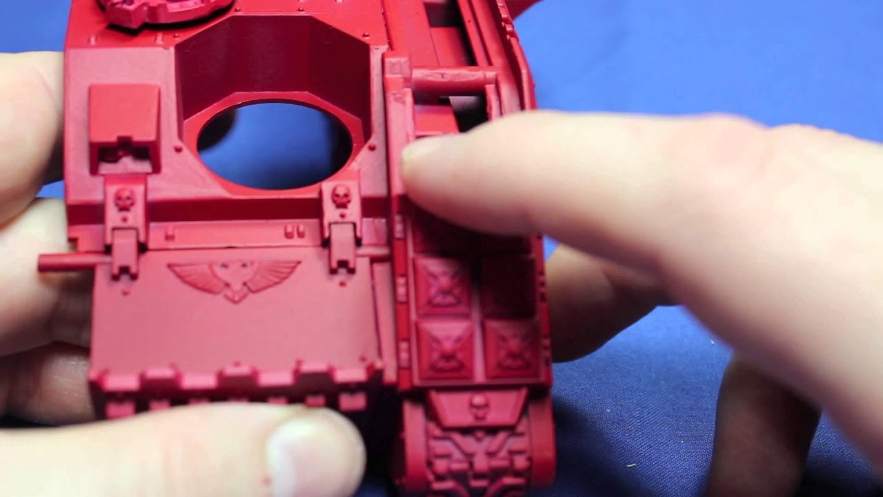 40k Magnetised Blood Angels - Some Tanks and Dreadnaught's - YouTube