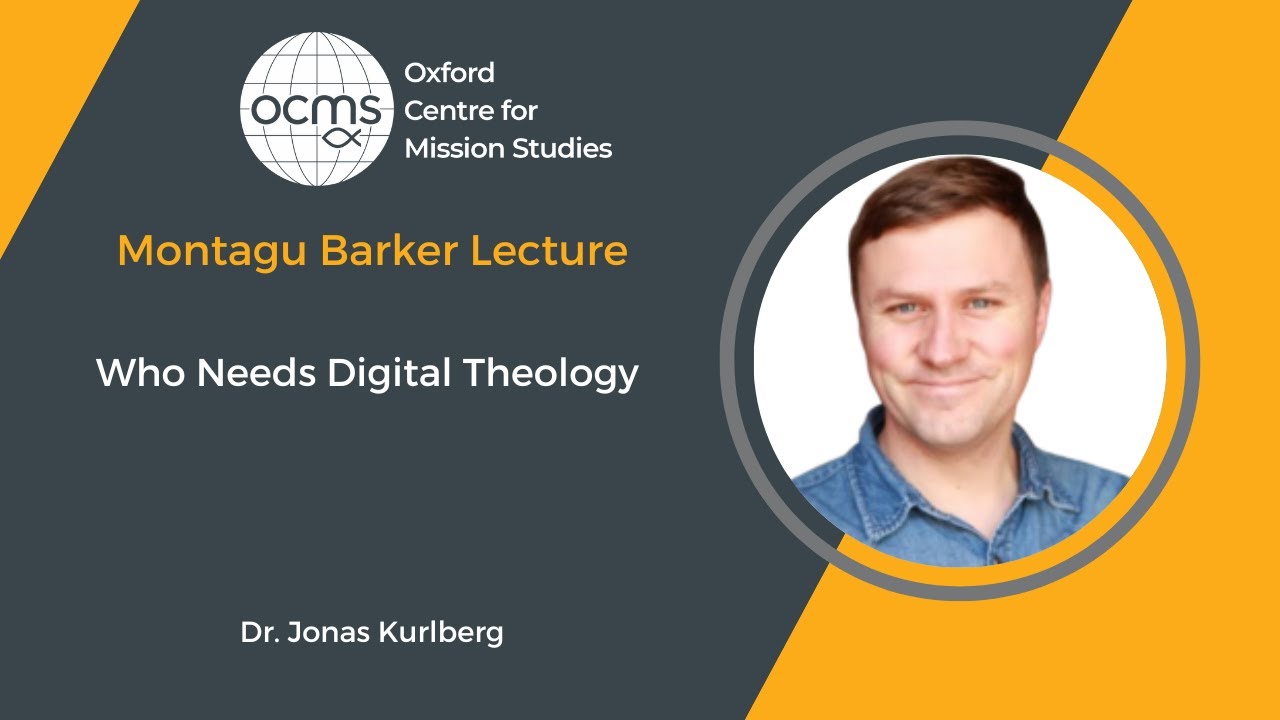 Who Needs Digital Theology - YouTube