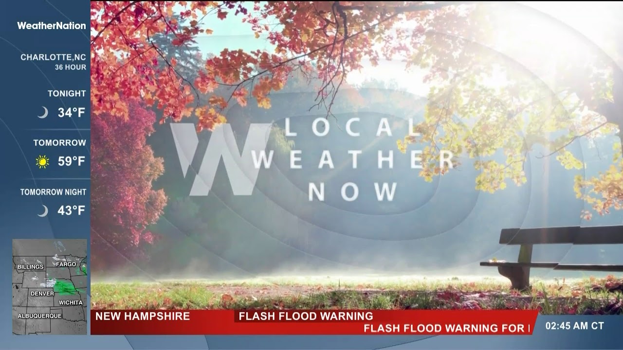 WeatherNation Local Weather Now October 30 2017 - YouTube