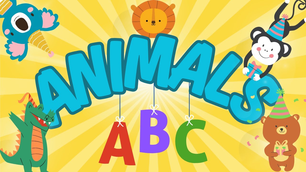ABC Animal Song A to Z | Learn Alphabet with Animals for Kids | Happy ...